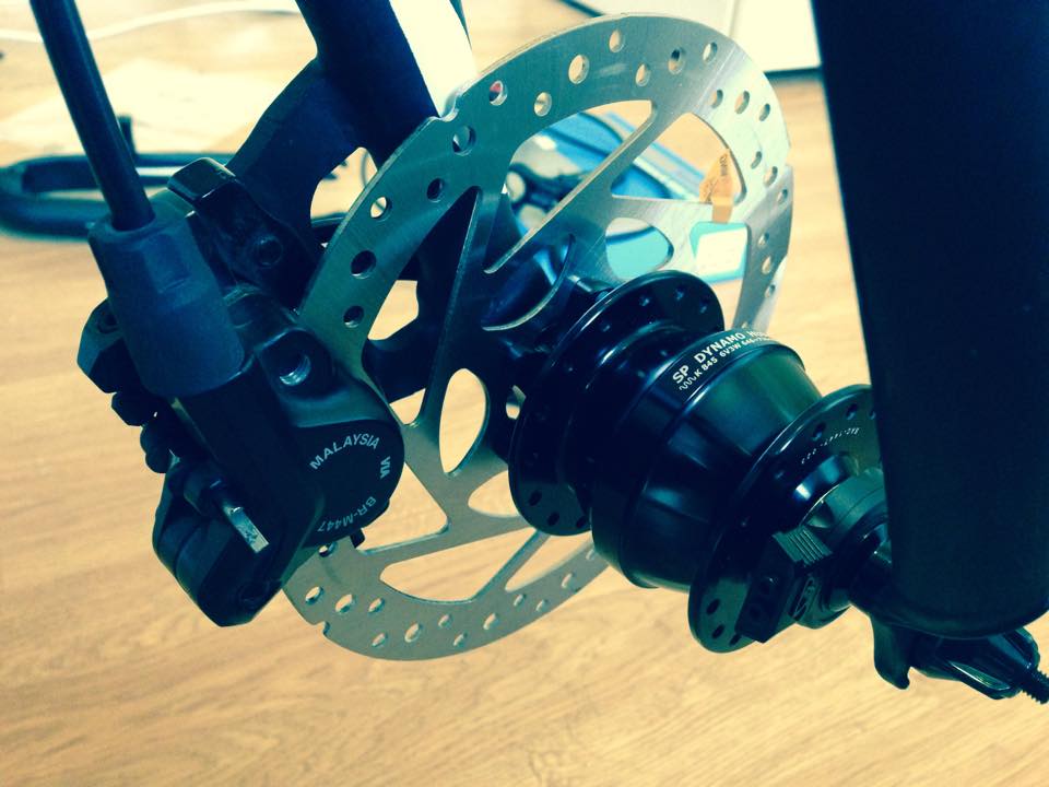 Ultra Disco Stu - Running on empty: ElliptiGO Disc Brake conversion ...