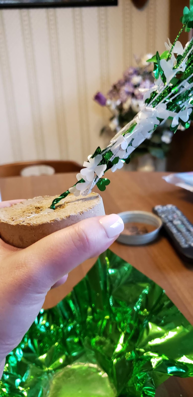 Crafting Household 6: St. Patrick's Day Wreath: Dollar Tree Craft