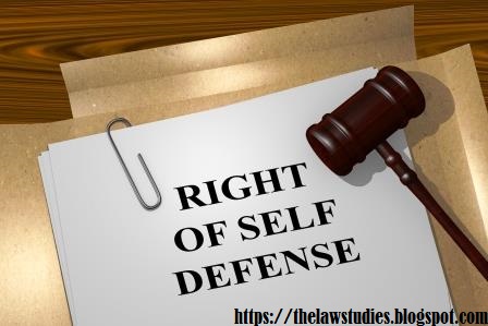 Right of Self defense - The Law Studies