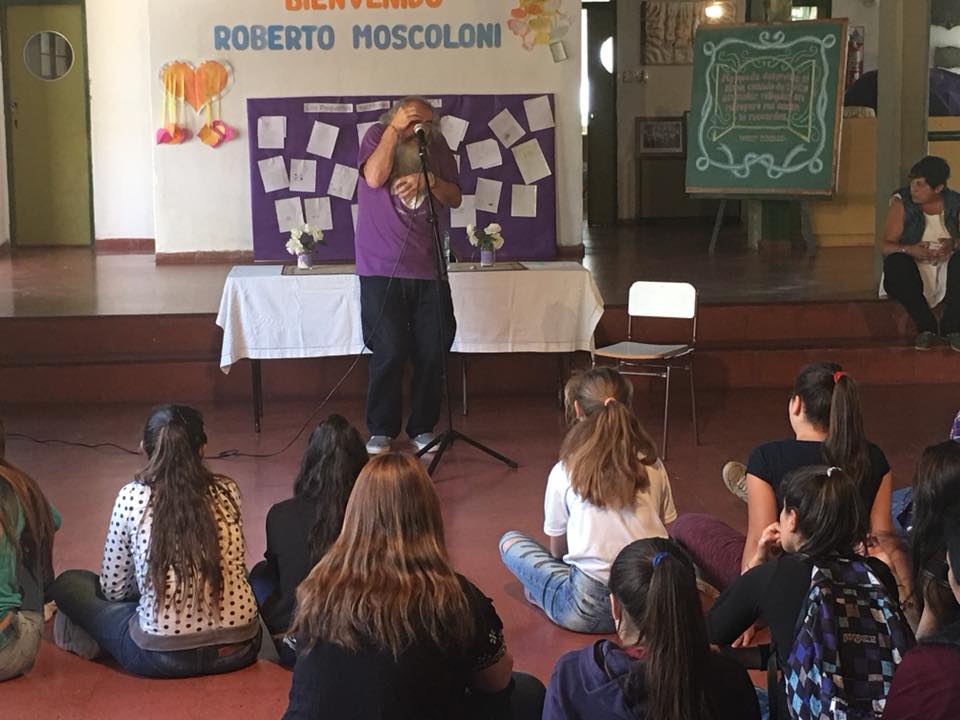 CAPACITADORA REGIÒN 24: ROBERTO MOSCOLONI: UN ARTISTA DE LAS PALABRAS