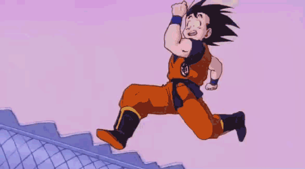 Goku Running Always ~ Y Anime