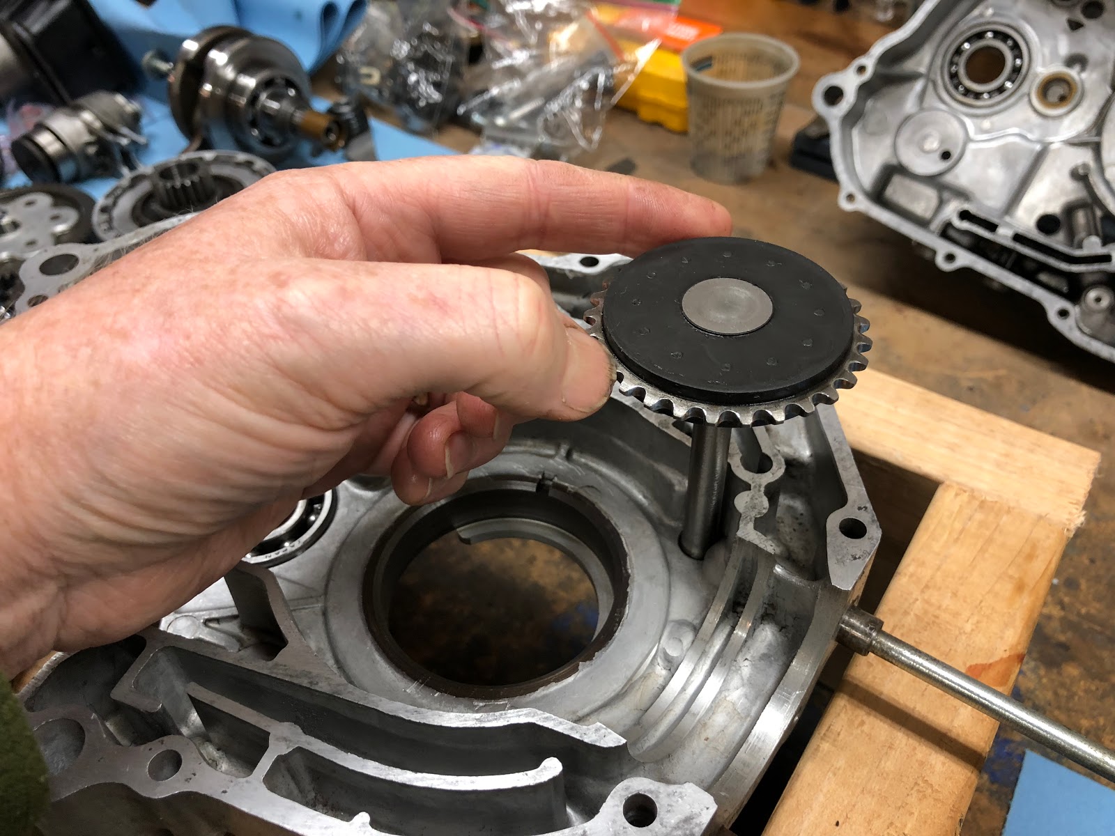 Honda CT90 Engine Reassembly