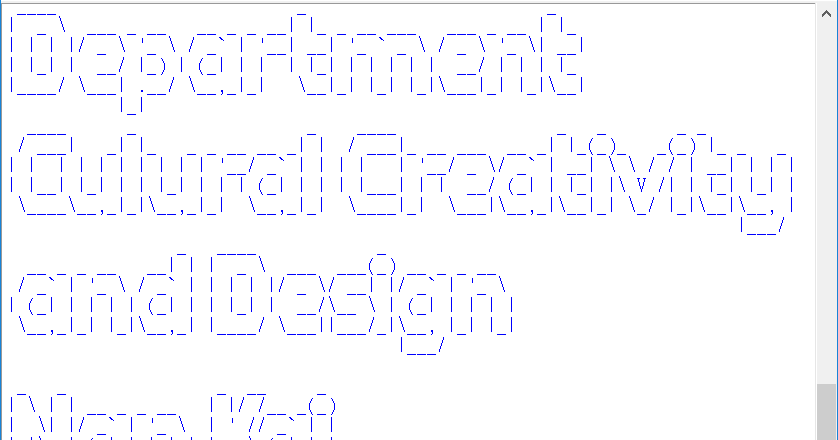 「台灣藝術大道」草鞋墩樂活美學實踐: 藝術工作者學Python，用pyfiglet大玩藝術文字