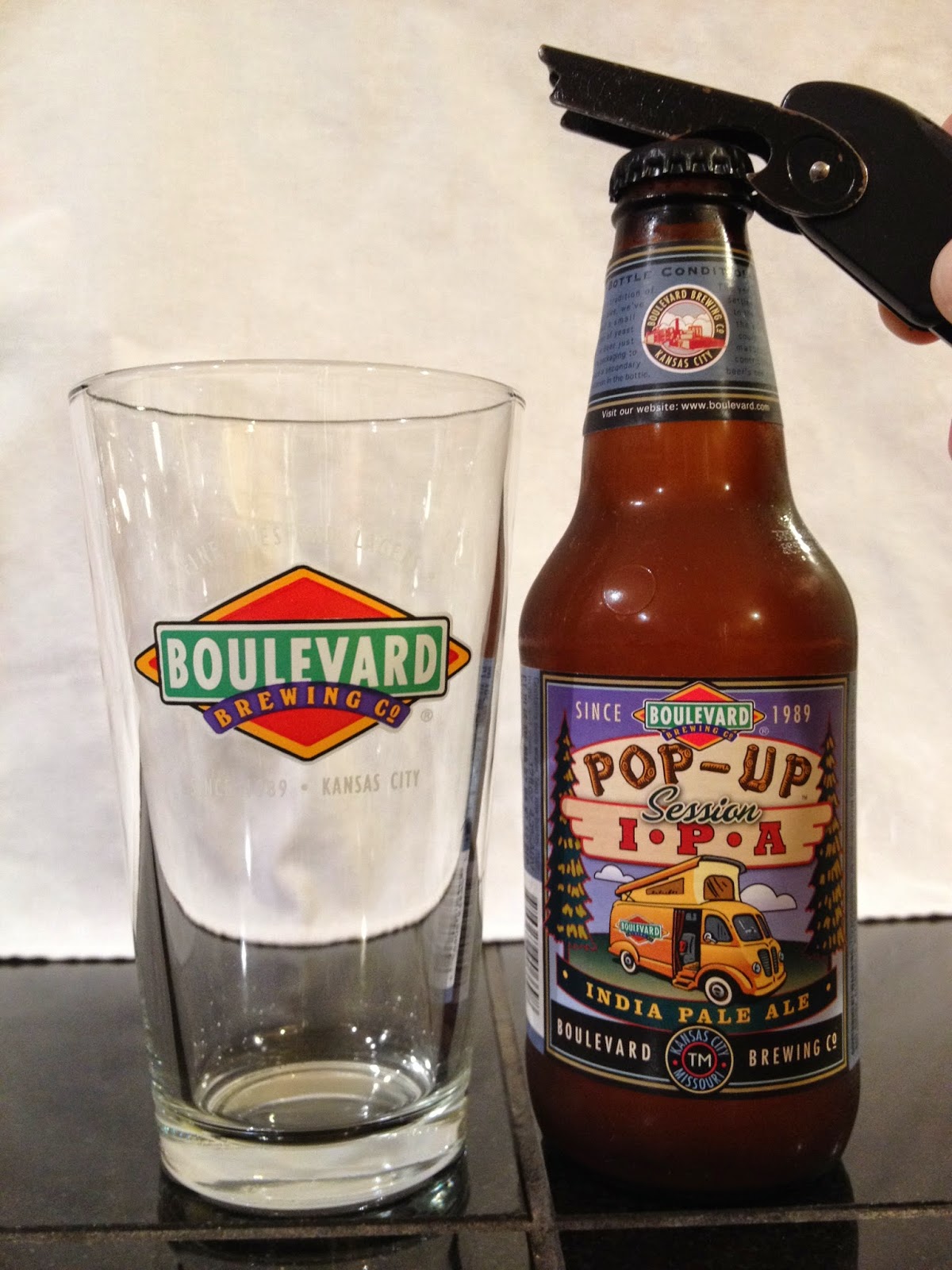 NorCal Beer Blog: Boulevard Brewing Company Pop-Up Session IPA