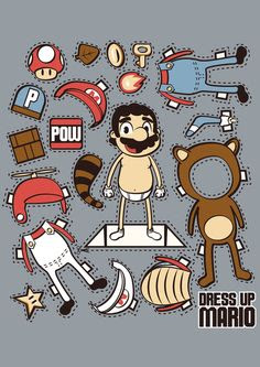 Paper Dolls for Boys Printable | Munchkins and Mayhem