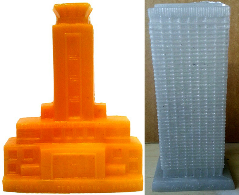 Building Collector: Mold-A-Rama Plastic Souvenir Buildings