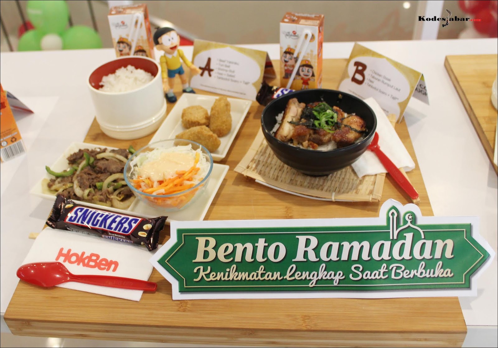 Sambut Bulan Puasa, HokBen Luncurkan 6 Menu Lengkap Bento Ramadan ...