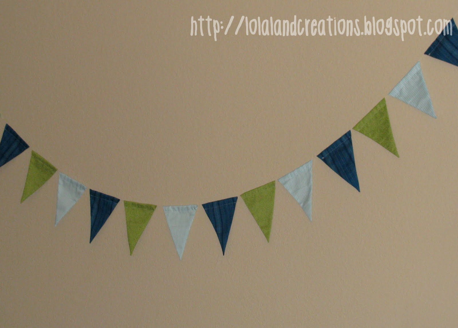LolaLand Creations: Tutorial: What Is Bunting???