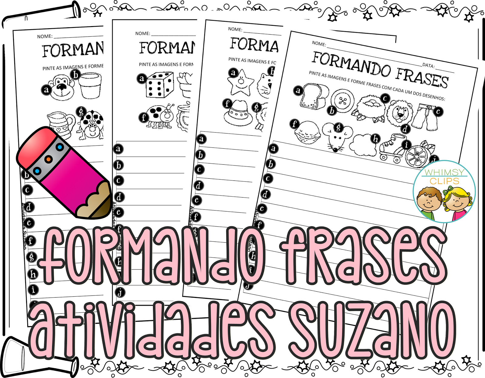 Desenhos Para Formar Frases - FDPLEARN