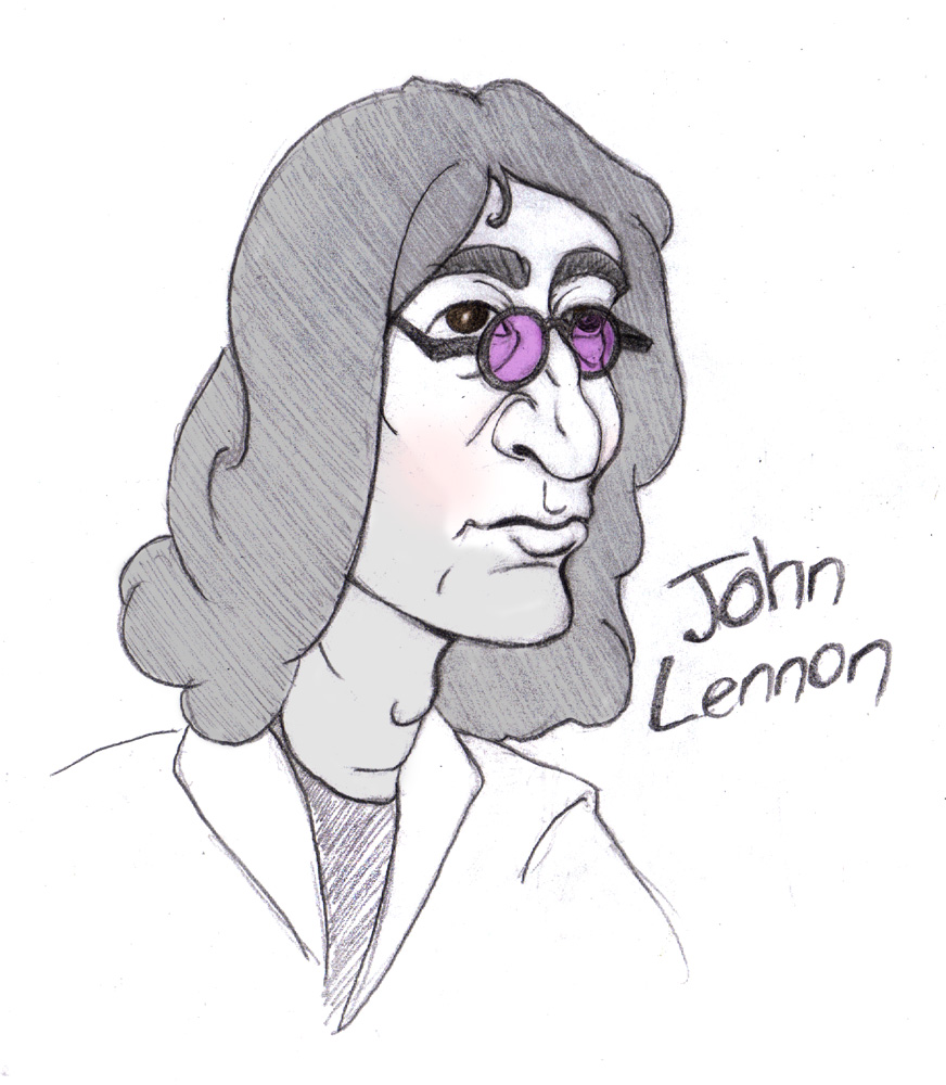Magellin . Blog: John Lennon cartoon