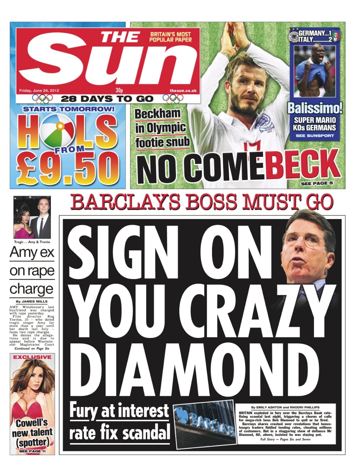 Sands Media Services: Sun making its headlines sing again