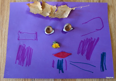 Tippytoe Crafts: Nature Faces