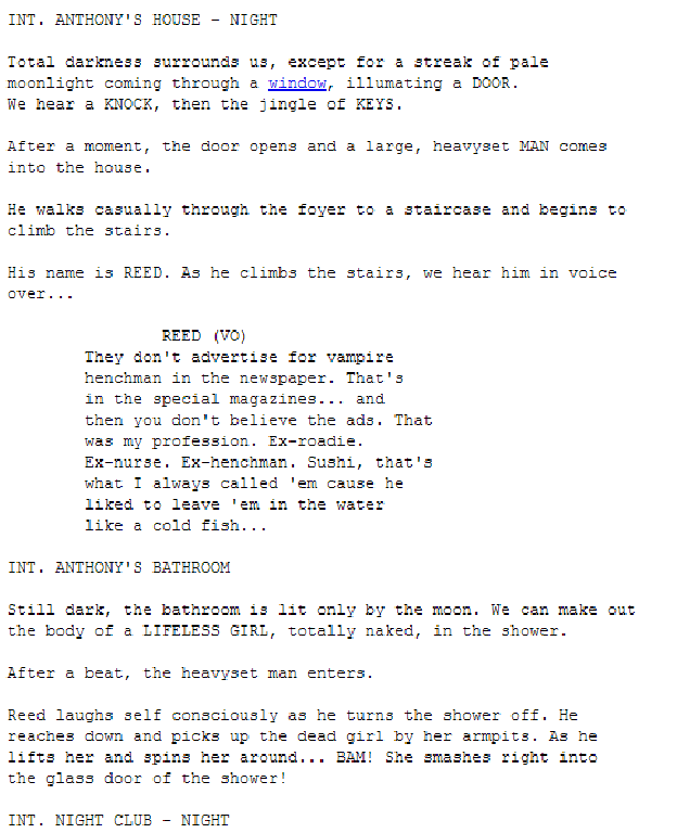 Sheida Media AS: Scripts -Layout & Conventions