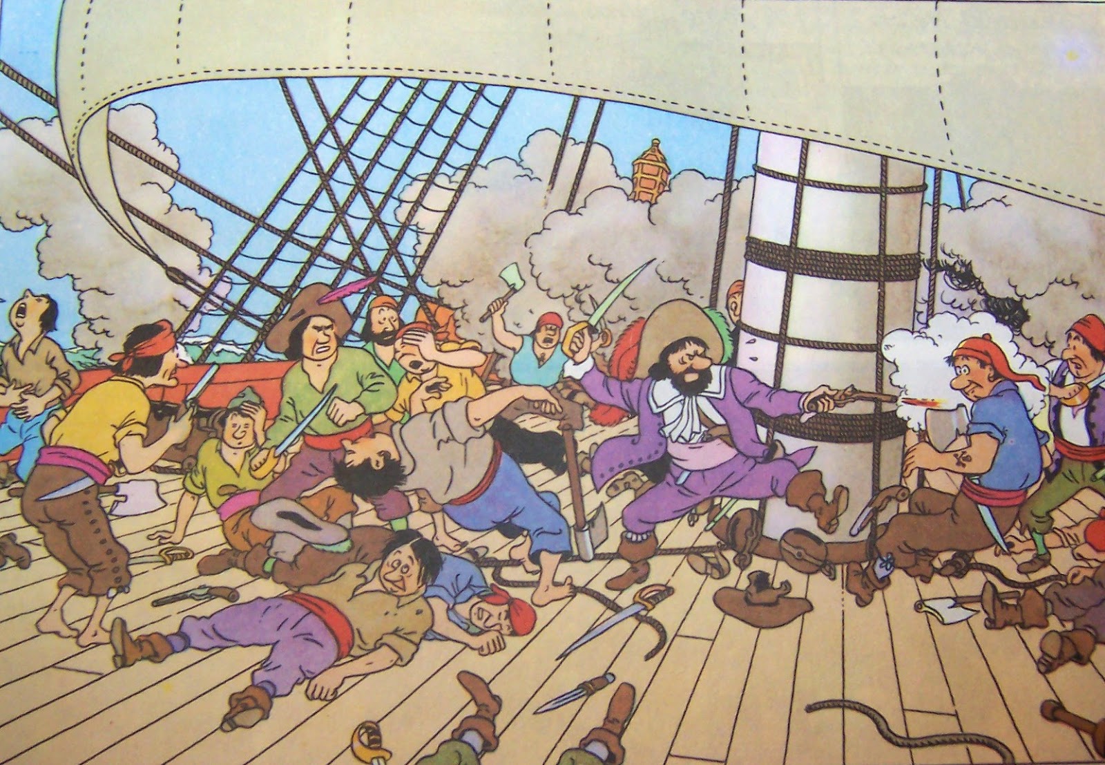 CAU ARTISTIC: HOMENAJE AL CAPITÁN HADDOCK, EL AMIGO MÁS FIEL DE TINTÍN ...