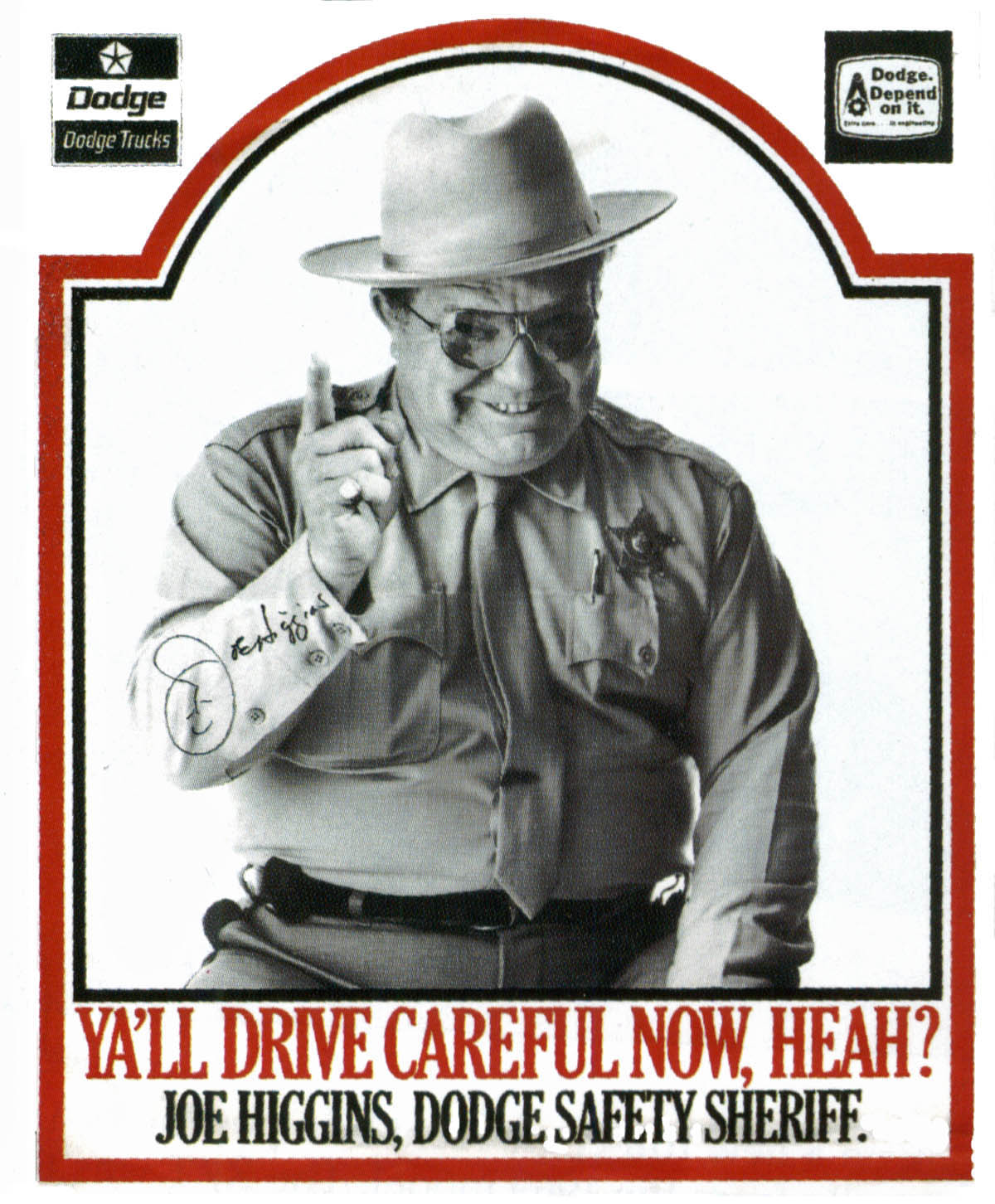 phscollectorcarworld: Whatever Happened to the Dodge Safety Sheriff Joe ...