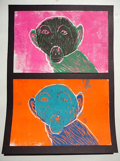 Thomas Elementary Art: 4th Grade Animal Printmaking (The best ...