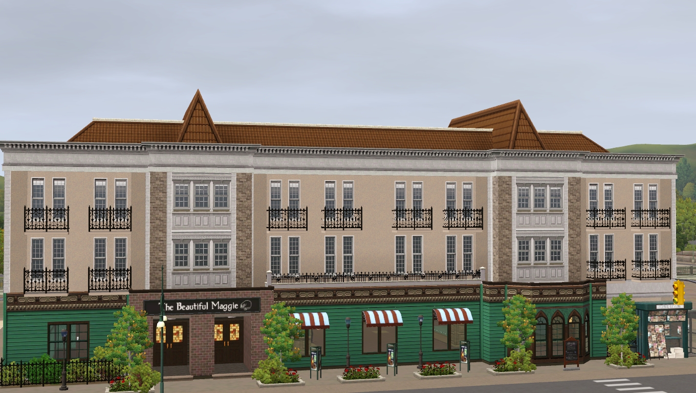 Sims 3 ComfoLife Design Studio: The Beautiful Maggie Pub: Download