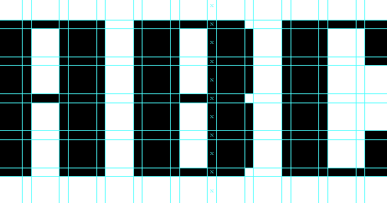 Basic Graphic Design S17: Grid Typeface