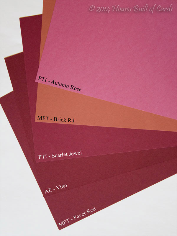 Houses Built of Cards: Cardstock Review, Comparison, and Giveaway