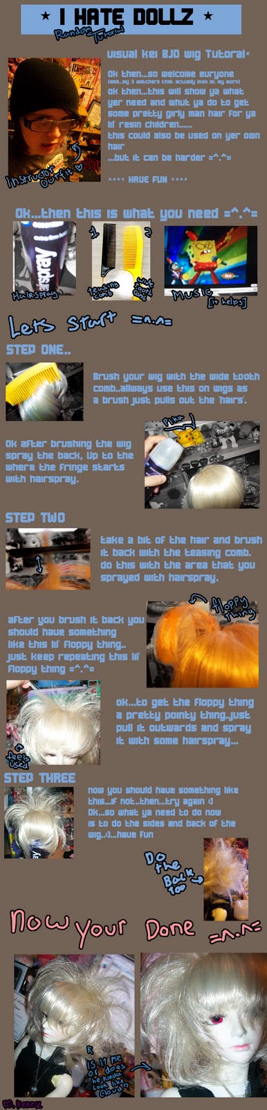 Tutorial Cosplay: visual kei