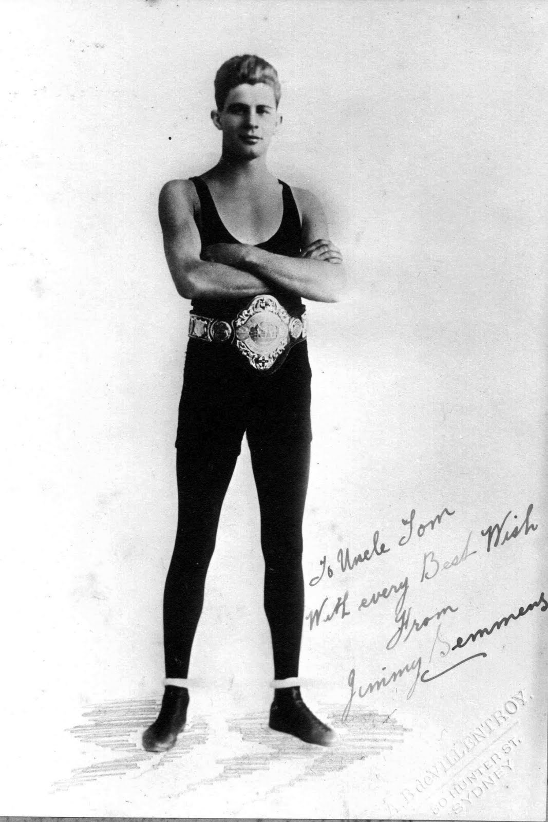 Jimmy Semmens - Australian Bantamweight Champion