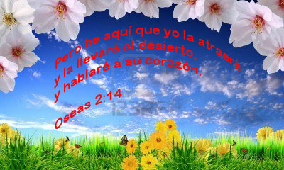 Recursos Cristianas y Textos Biblicos actual: Pero he aquí que yo la ...