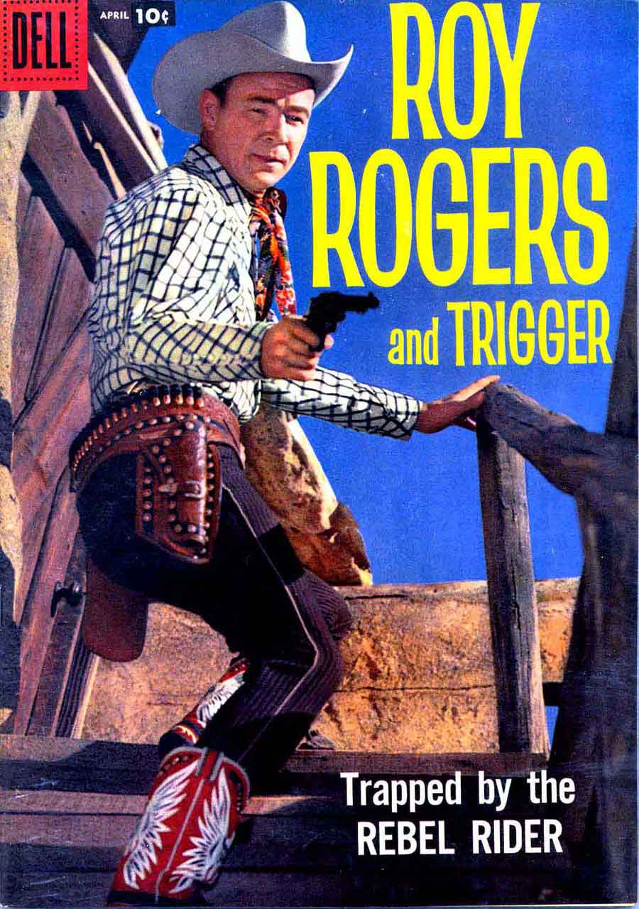 Roy Rogers and Trigger #124 - Alex Toth, Russ Manning art - Pencil Ink