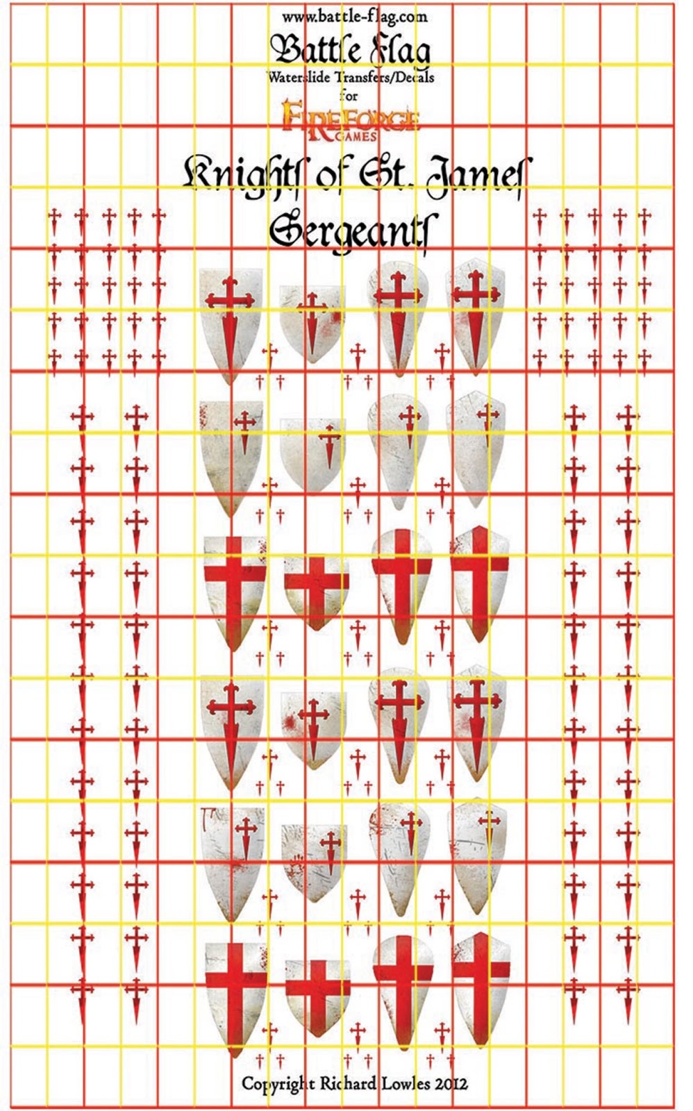 New Fireforge Waterslide Transfers and Decals for the Sergeants ...