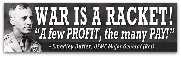 Just thinking: War is a Racket