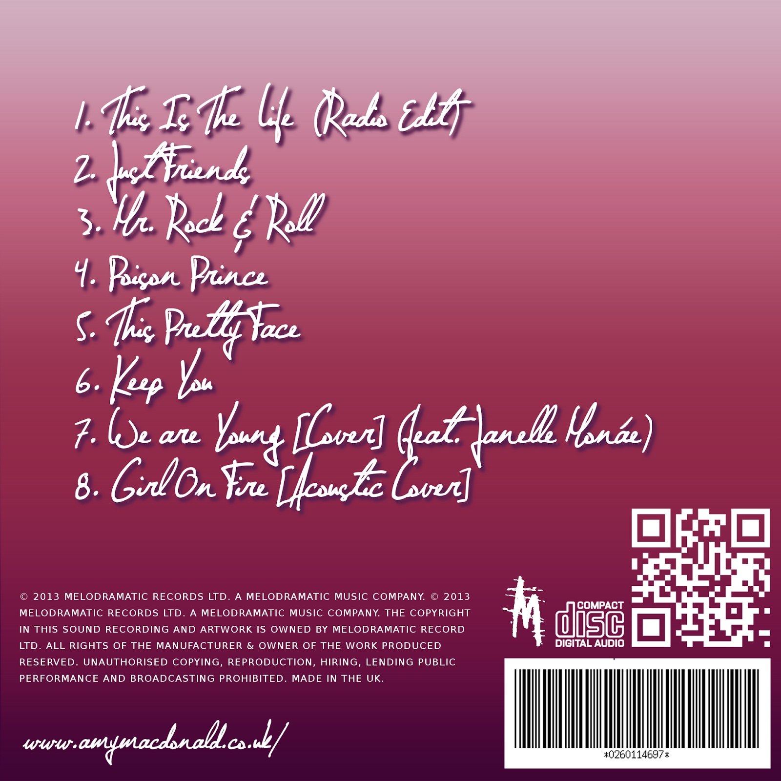 Media A2 - Music Video: Ideas for DigiPak (CD Cover)