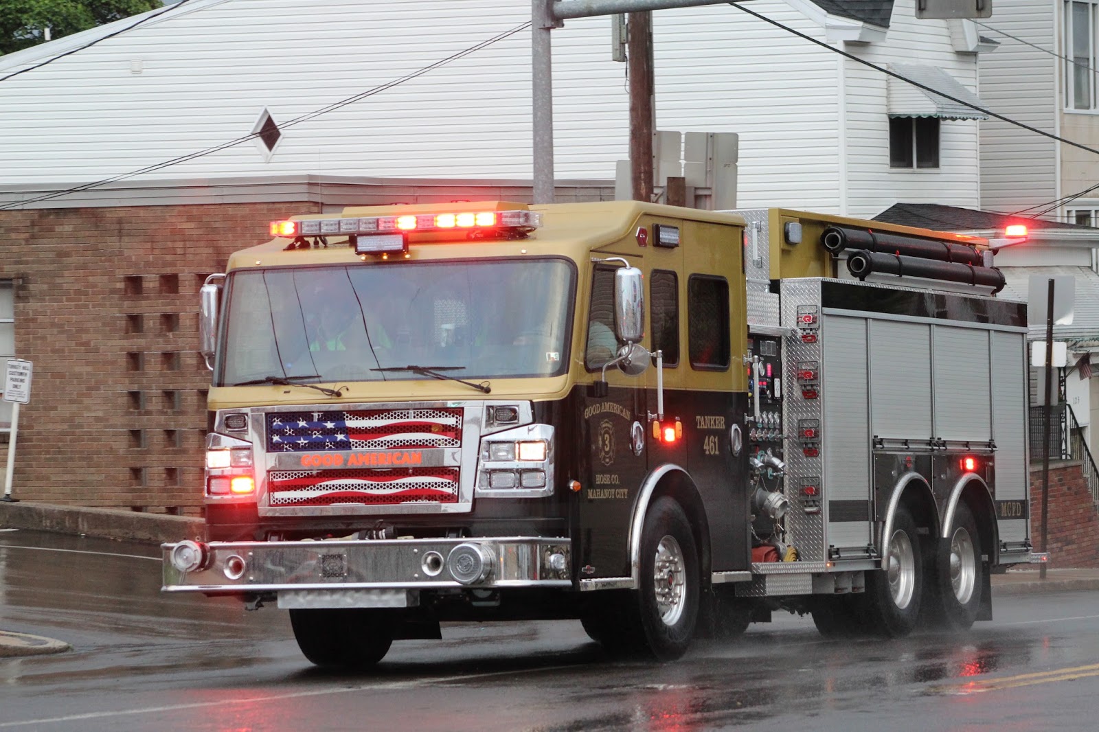 Friendship Fire Company Kicks Off Block Party with Fire Truck Parade