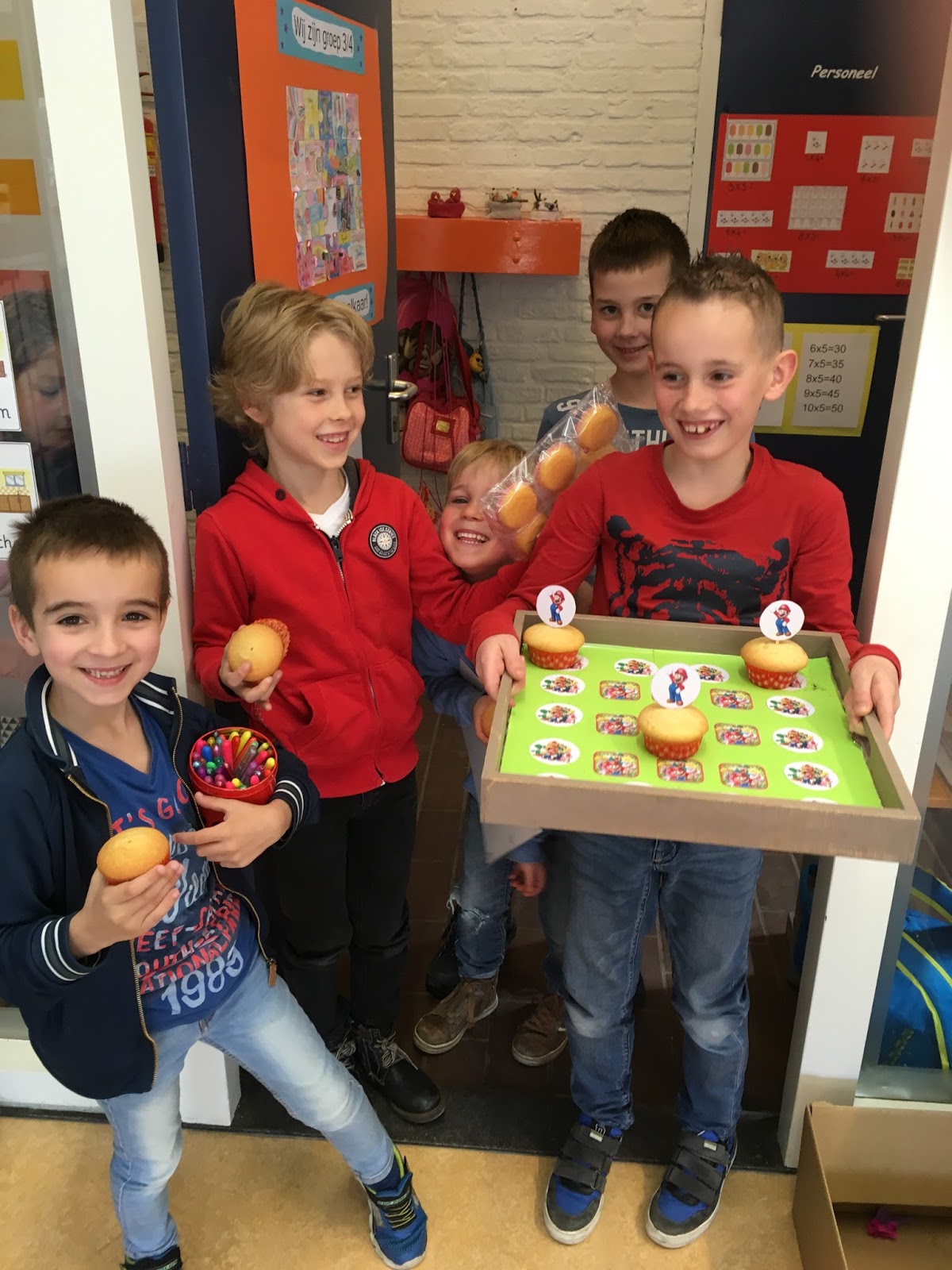 Groep 3 en 4: Thijs 8 jaar!