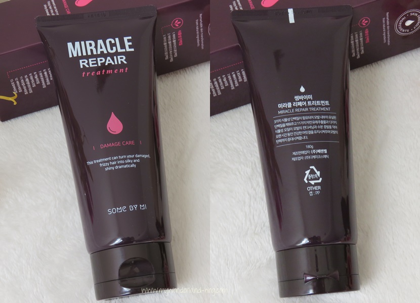 Review: Some by mi Miracle Repair Treatment Hair ~ | My Wonderland
