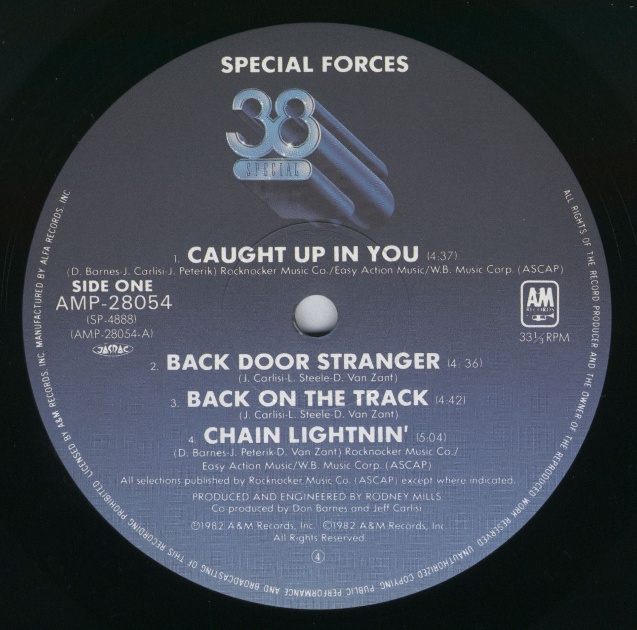 38 Special 1982 Special Forces