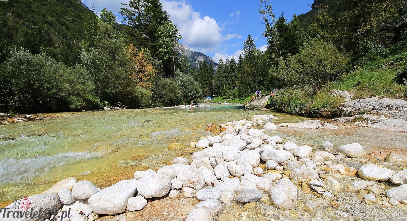 Droga 206 przez Triglavski Park Narodowy do Bovec (Alpy Julijskie ...