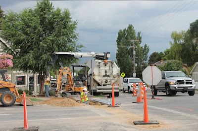 Midway UT Messages & Milestones: Midway's First Traffic Light