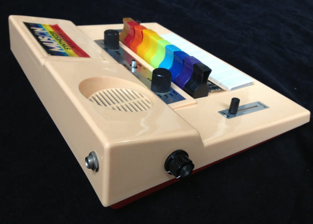 MATRIXSYNTH: Rare Modded 1970s Mego Muson Synthesizer with Original Box ...