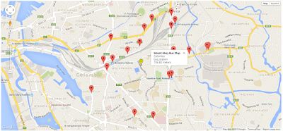 Easy Code Stuff: Getting The Nearest Places For A Location In Google Map Using Google MAP API