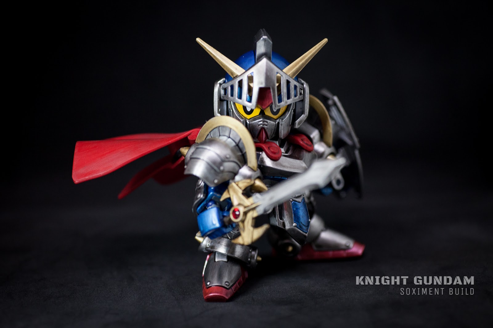 Gunpla For Fun: Completed Build - SD Knight Gundam - Full Metal Custom