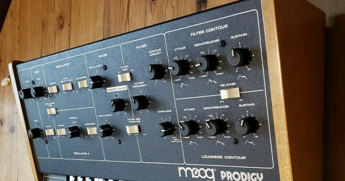 MATRIXSYNTH: Moog Prodigy - Monophonic Analog Synth SN 4975X