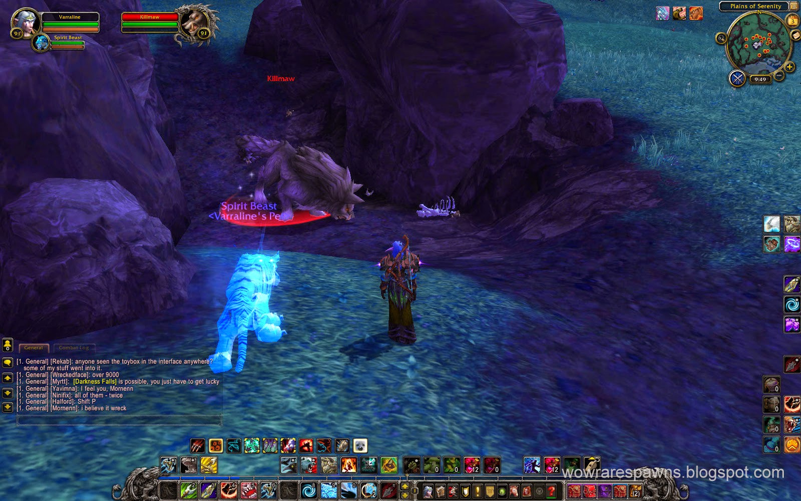 WoW Rare Spawns: WoD: Shadowmoon Valley Screenshots, Rares & Hunter Pet ...