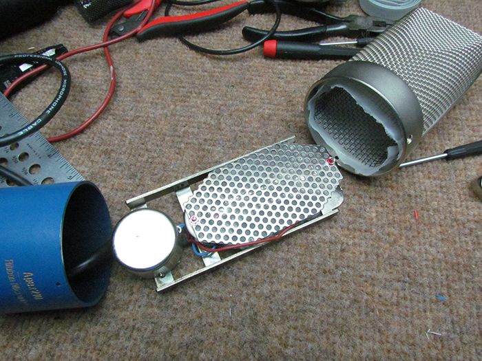 Apex 210 Ribbon Microphone Mods and Upgrades, Pt. 1 Crawls Backward ...
