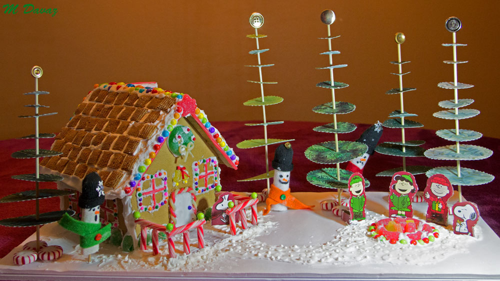 Studio Window: 2018 Gingerbread Scene