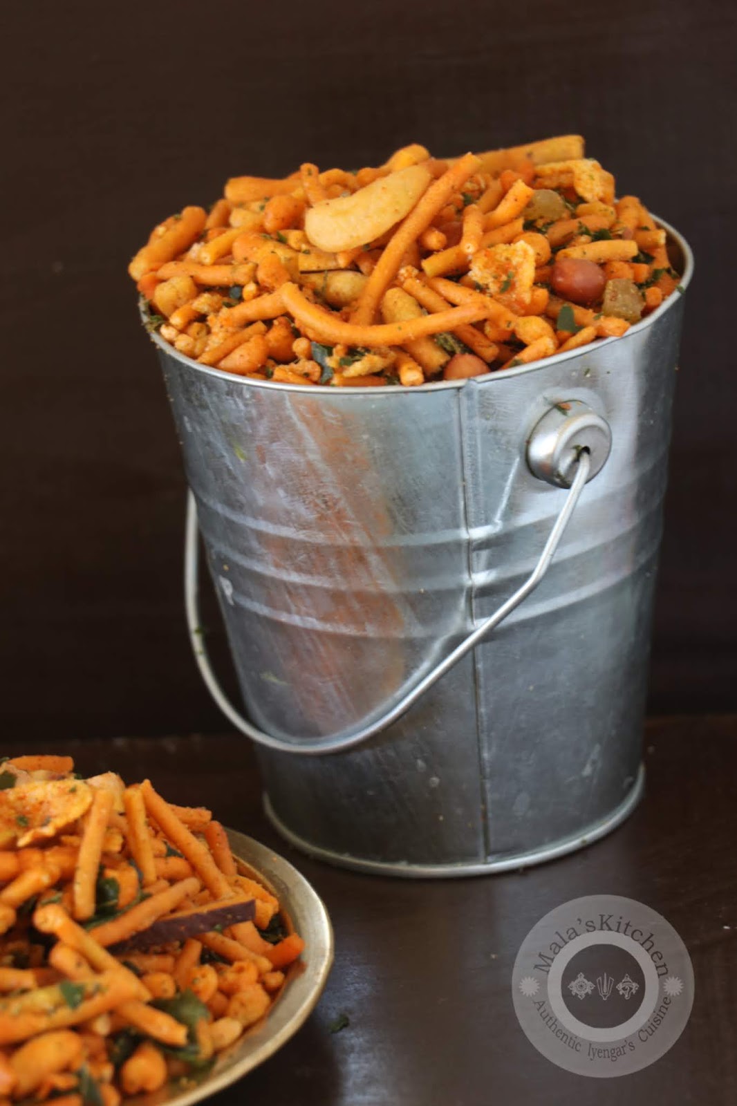 Iyengar Khara Mixture | Spicey Mixture - Malas-Kitchen