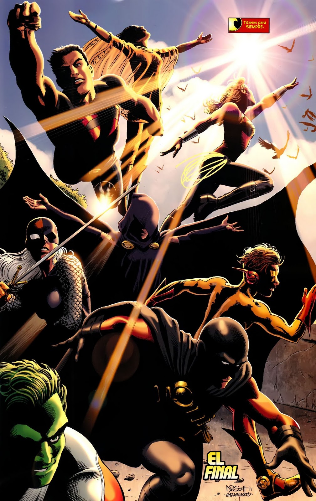 COMIC BOOK FAN AND LOVER: TEEN TITANS: REUNIÓN FAMILIAR - DC COMICS