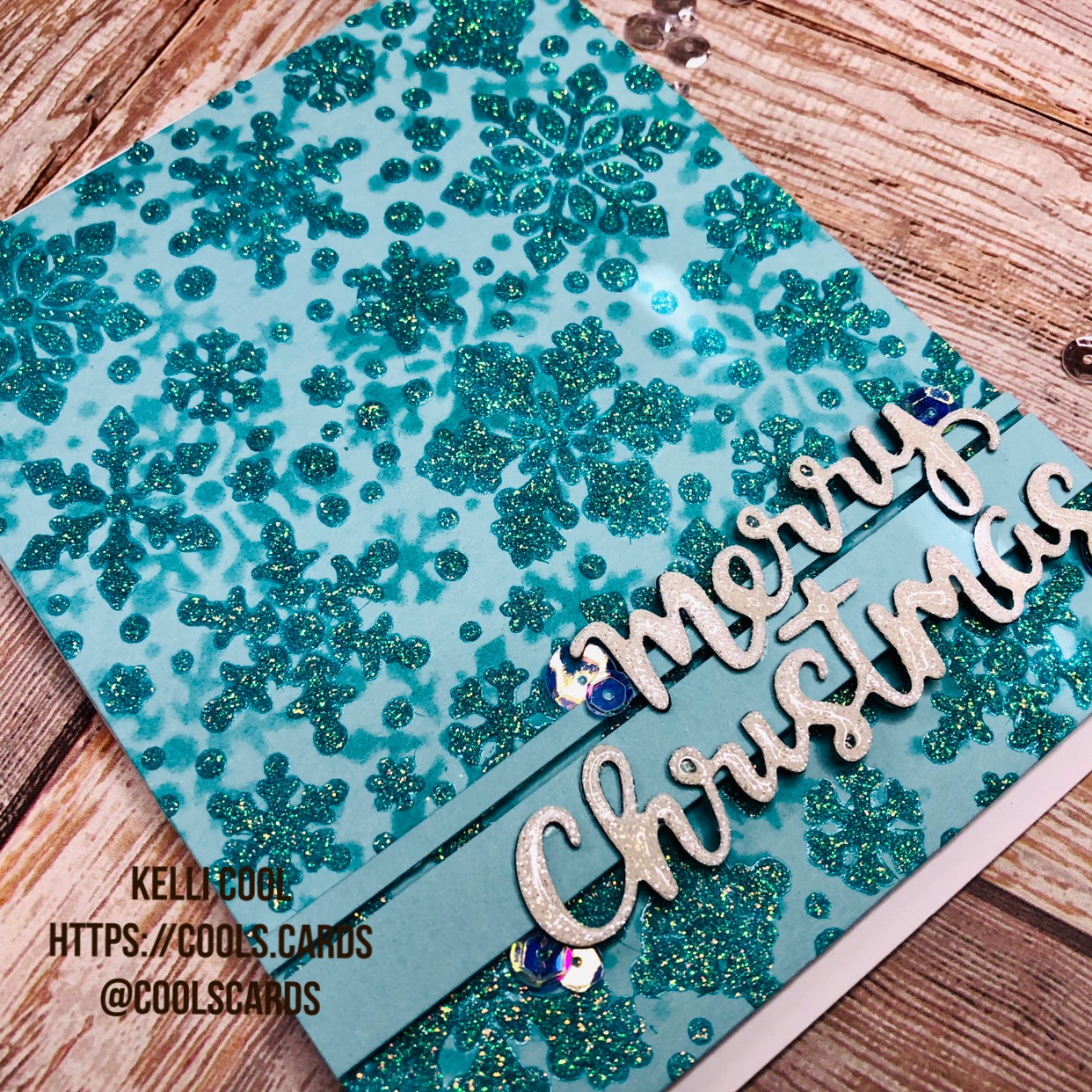 Newton's Nook Designs: Snowfall Stencil Cards by November Guest ...