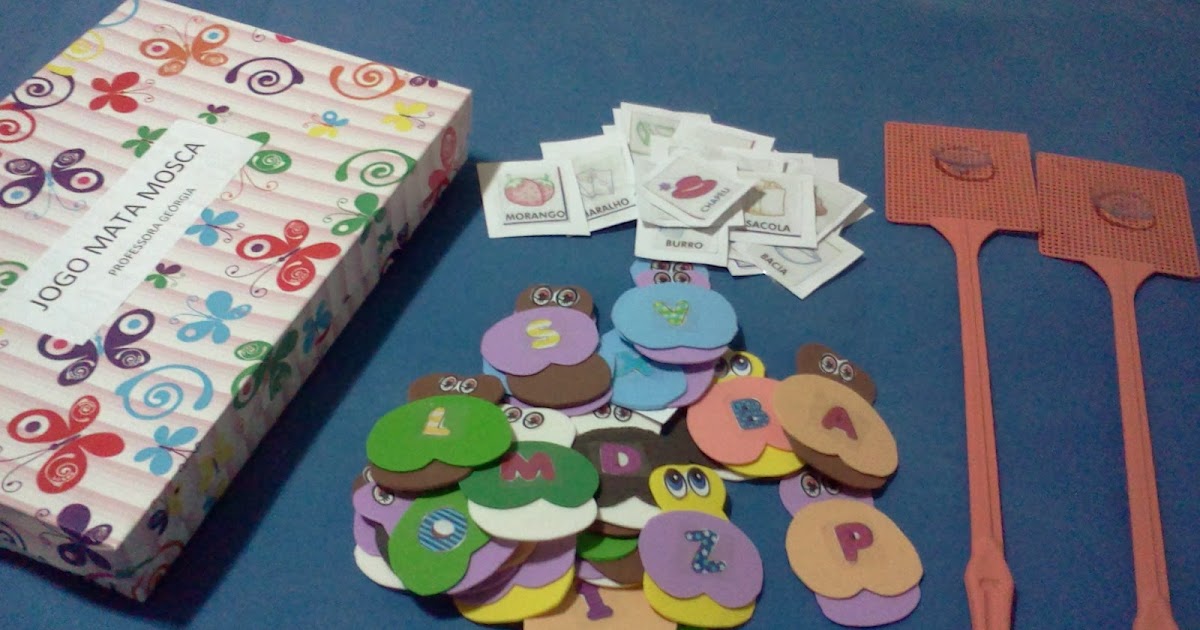 Jogo Mata-mosca ~ Atividades para Jardim