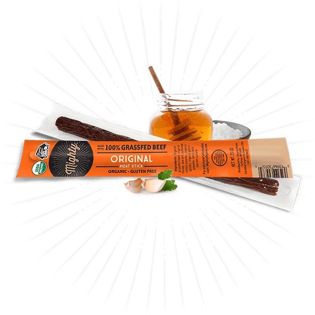 Fitness For The Rest of Us: Mighty Organic Beef Sticks: On The Go ...
