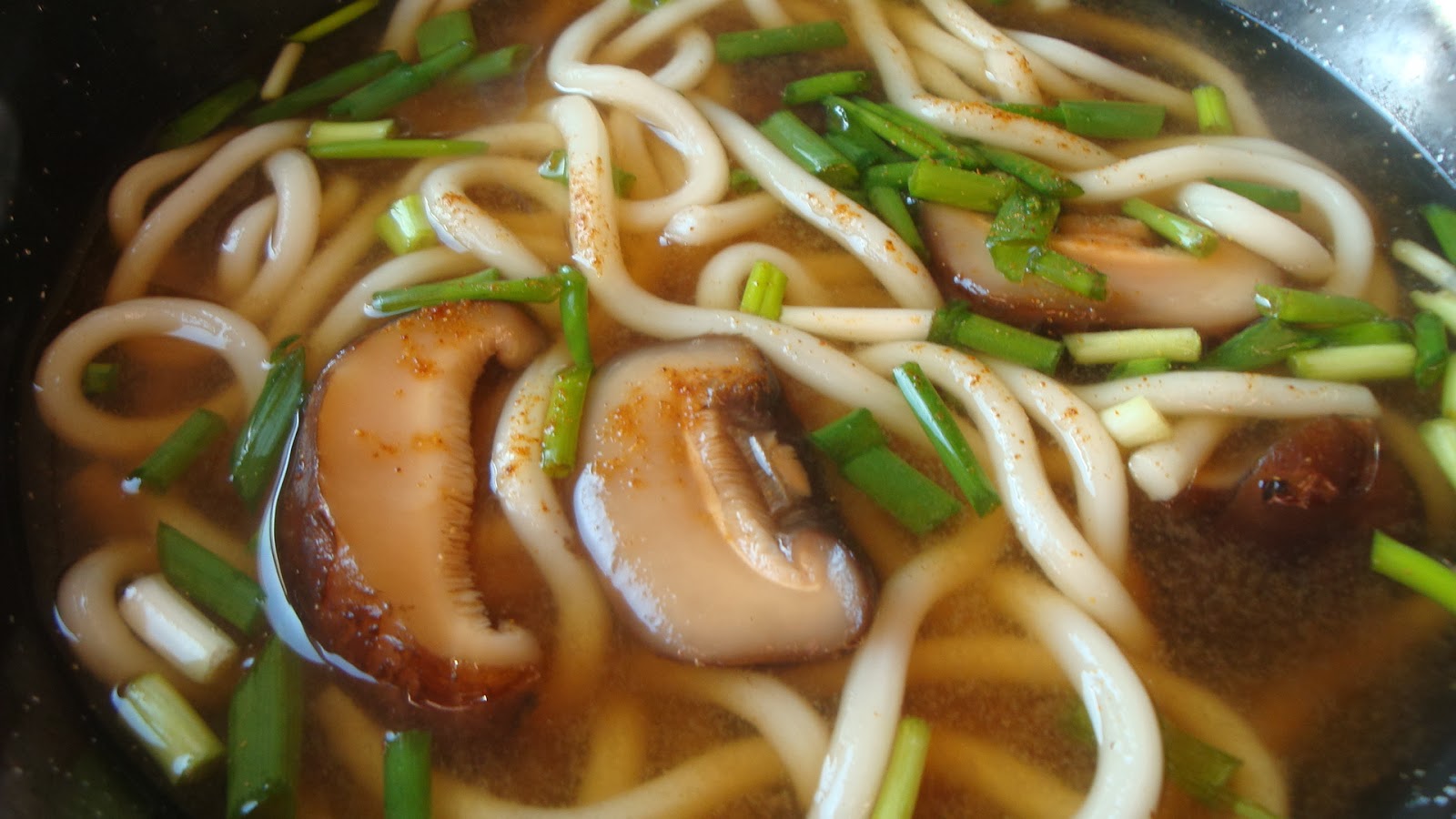 Las recetas de Miss Flowers: Sopa de udon con setas shitake (fideos ...