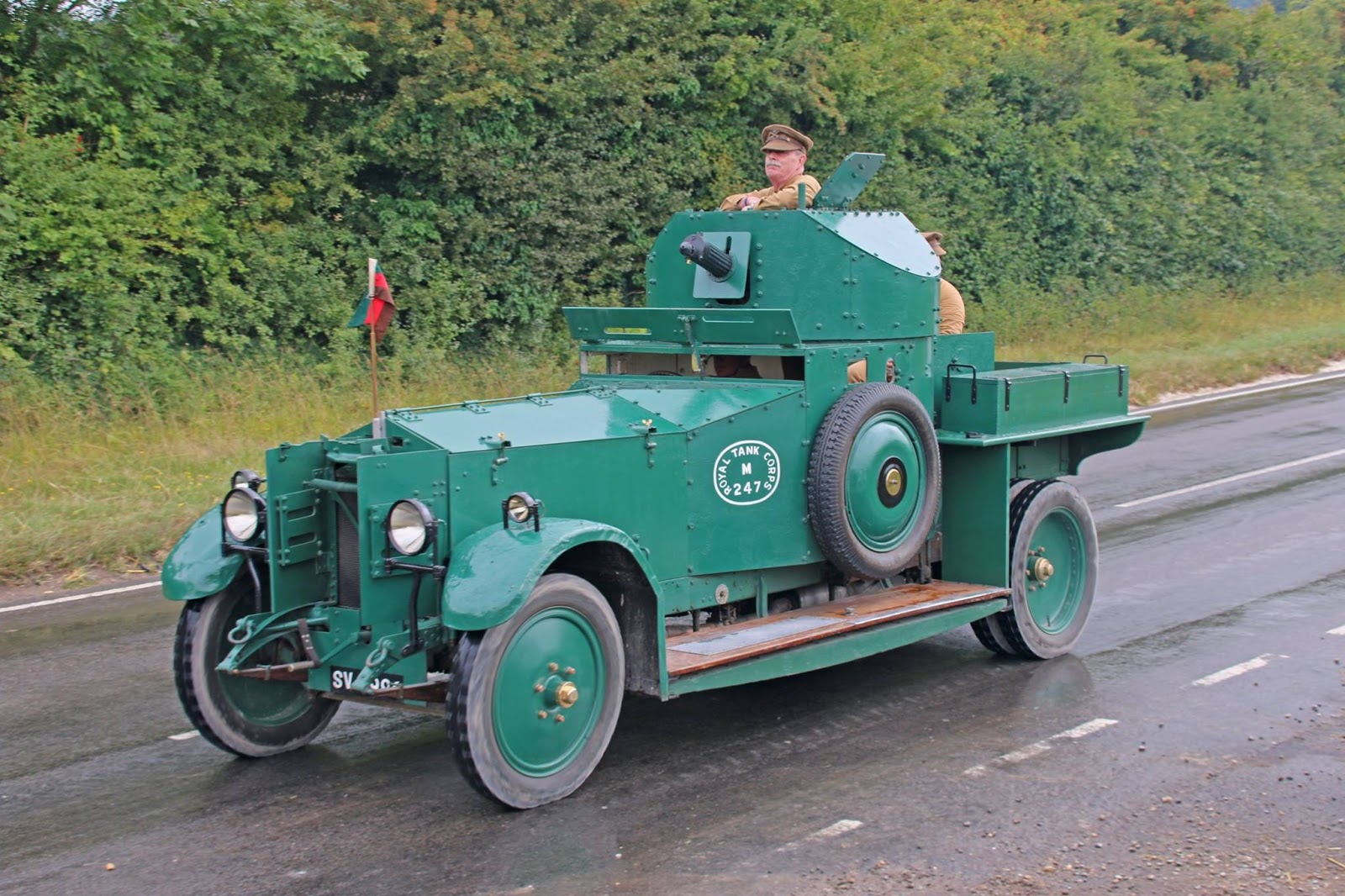 Just A Car Guy: A very rare armored Rolls Royce